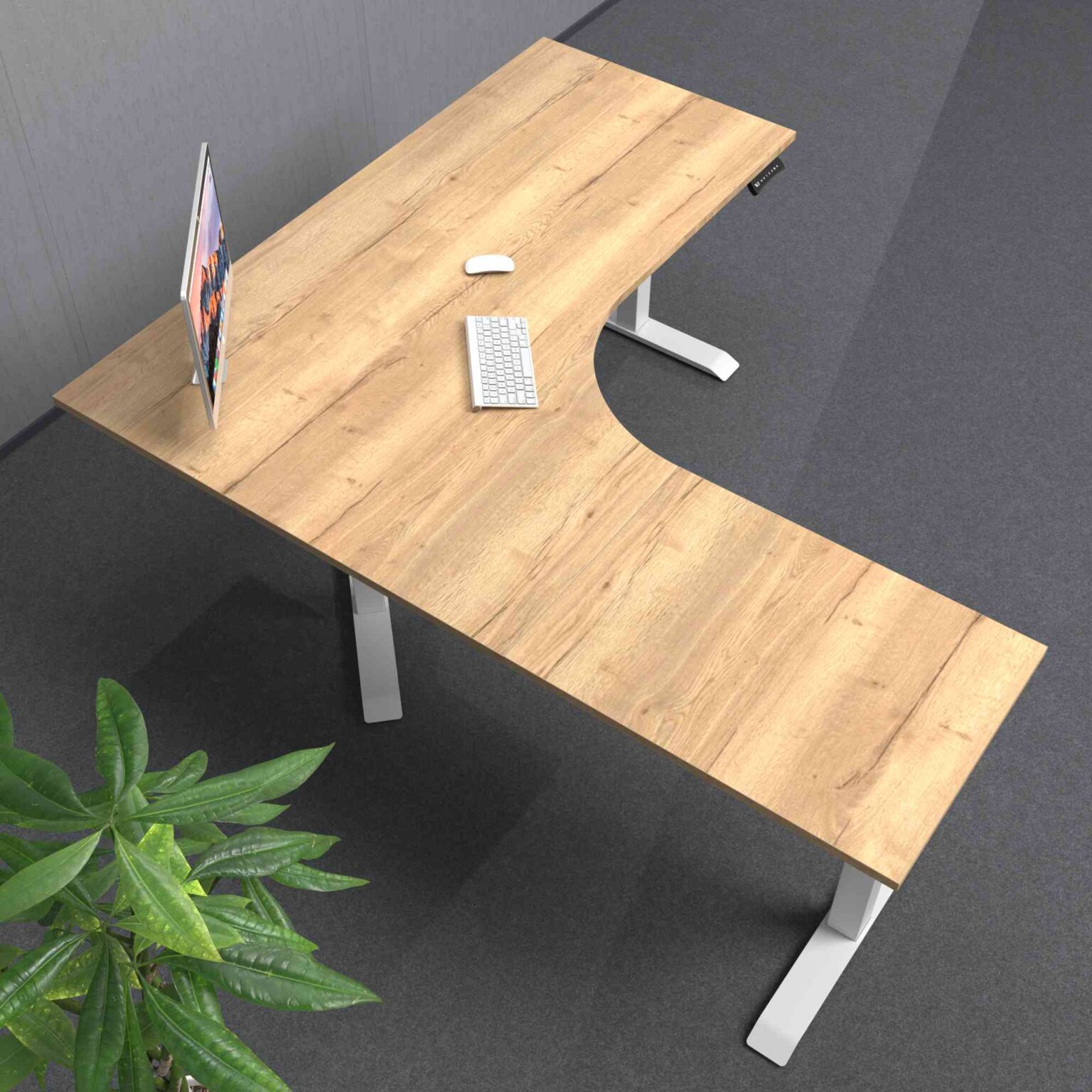 Eckschreibtisch Konfigurator | Höhenverstellbar | Office Jack